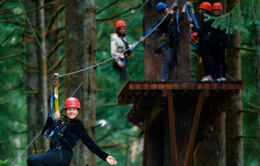 ZipLine Tours | Aerial Park | E-Bike Rentals | Axe Throwing